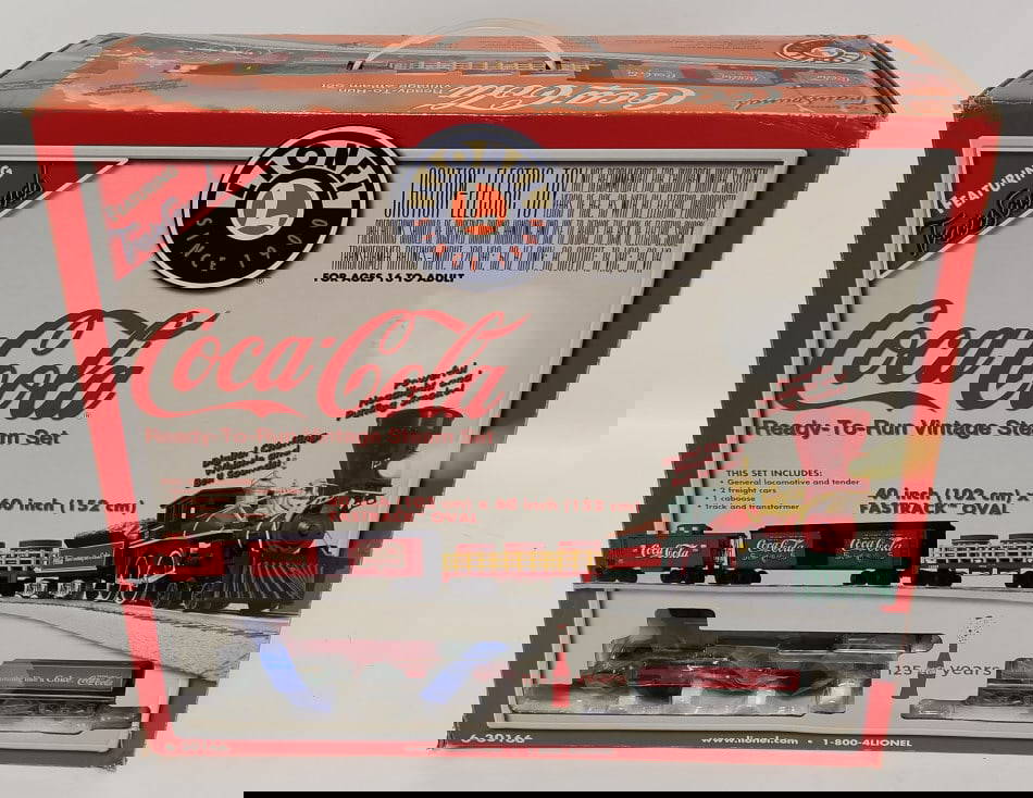 Lionel #6-30166 Coca-cola Train Set Auction