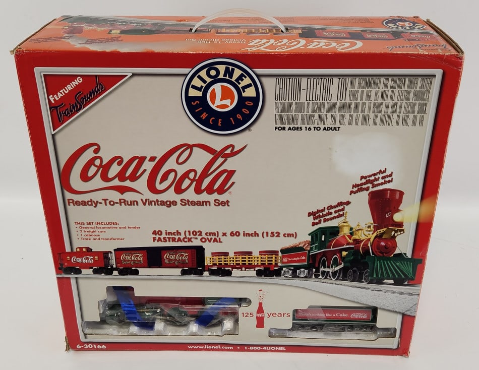 Lionel #6-30166 Coca-cola Train Set Auction