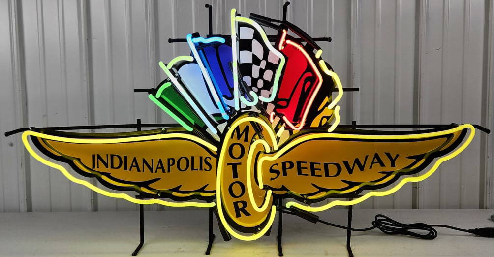 Indianapolis Motor Speedway Neon Sign Auction