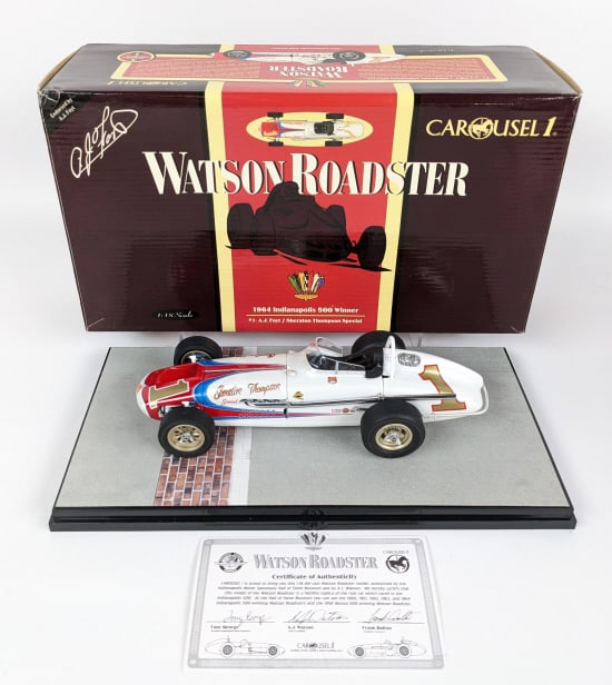 1/18 Carousel 1 A.j. Foyt / Sheraton Thompson Spl Auction