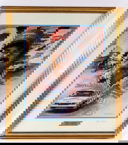 Terry Labonte Painting By Carl Derrick