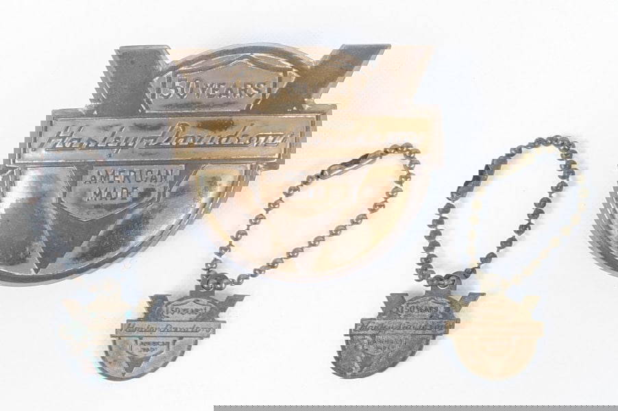 1953 Harley-davidson 50 Year Anni Hummer Badges Auction