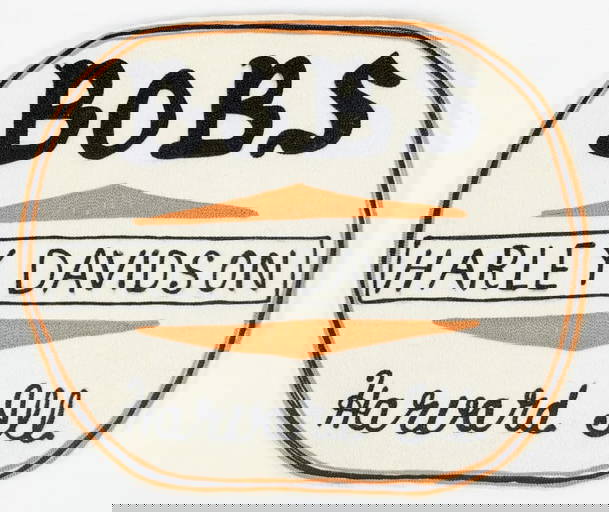 1970's Bob's Harley Davidson Motorcycle Patch