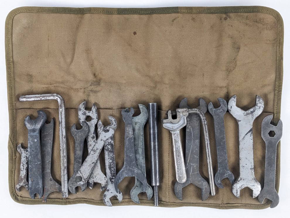 Early Harley-davidson Tool Kit Roll Auction