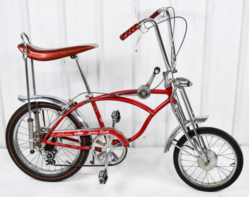 1969 Schwinn Sting-ray Apple Krate Bicycle Auction