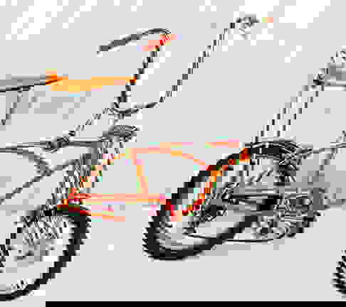 1970 Schwinn Sting-ray Orange Krate Bicycle Auction