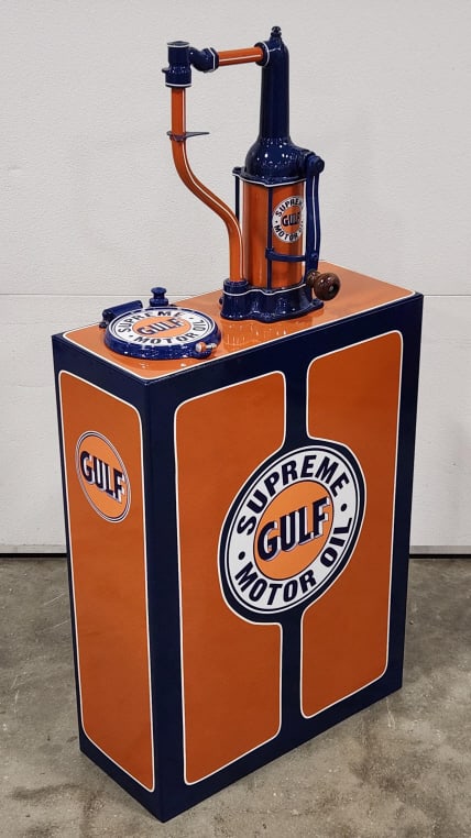 Custom Gulf Motor Oil Lubester Auction