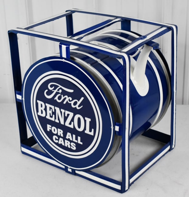 Custom Ford Benzol Rocker Oil Can Auction
