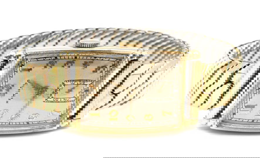 Vintage Men's Hamilton Tank Wristwatch Auction