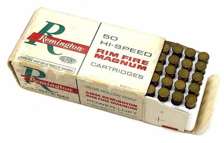 Remington 5mm Rimfire Magnum 38gr Hollow Point Auction