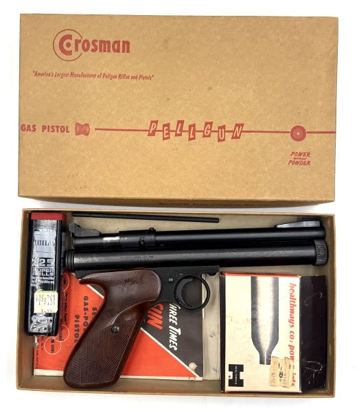 Crossman Model 150 Pellgun In Original Box Auction