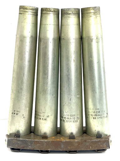 Ww Ii 40mm Bofors Mk3 Machine Gun Shells Usn