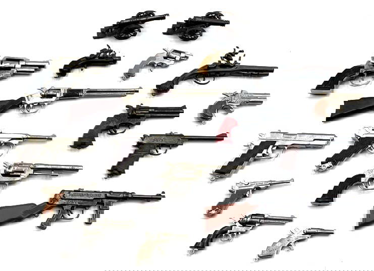 Vintage Toy Cap Gun Collection Hong Kong Auction