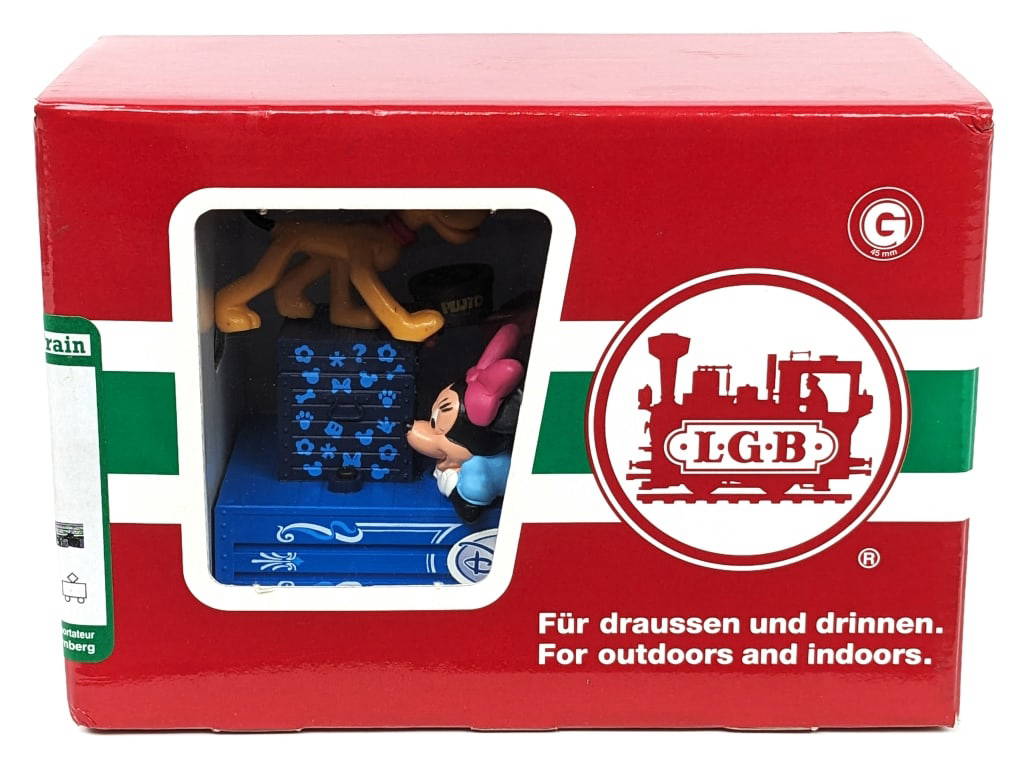 Lgb Disney Handcar Goofy & Mickey / Minnie #23010 Auction