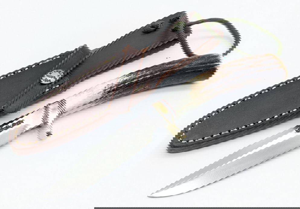 Randall Model 5 4in Stag Small Camp & Trail Knife Auction