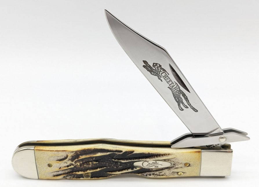 2002 Case Xx Bone Stag Cheetah 6.5111 1/2 Auction