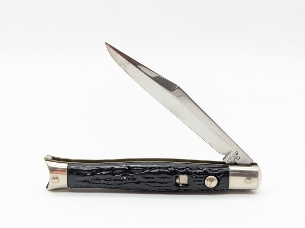 Shur-snap Colonial Fishtail Switchblade Knife Auction