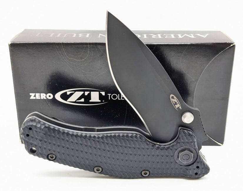 Zero Tolerance 0200 Military Flipper Folder W/ Box Auction