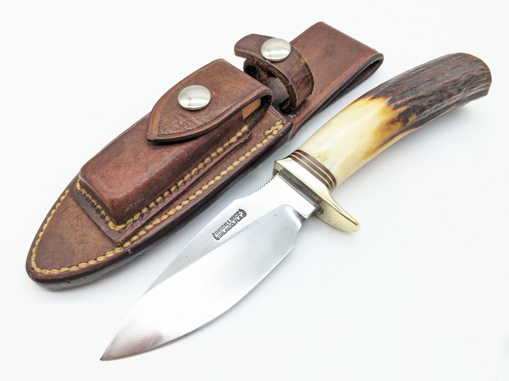 Vtg Randall Model 11 4in Alaskan Skinner W/ Sheath Auction