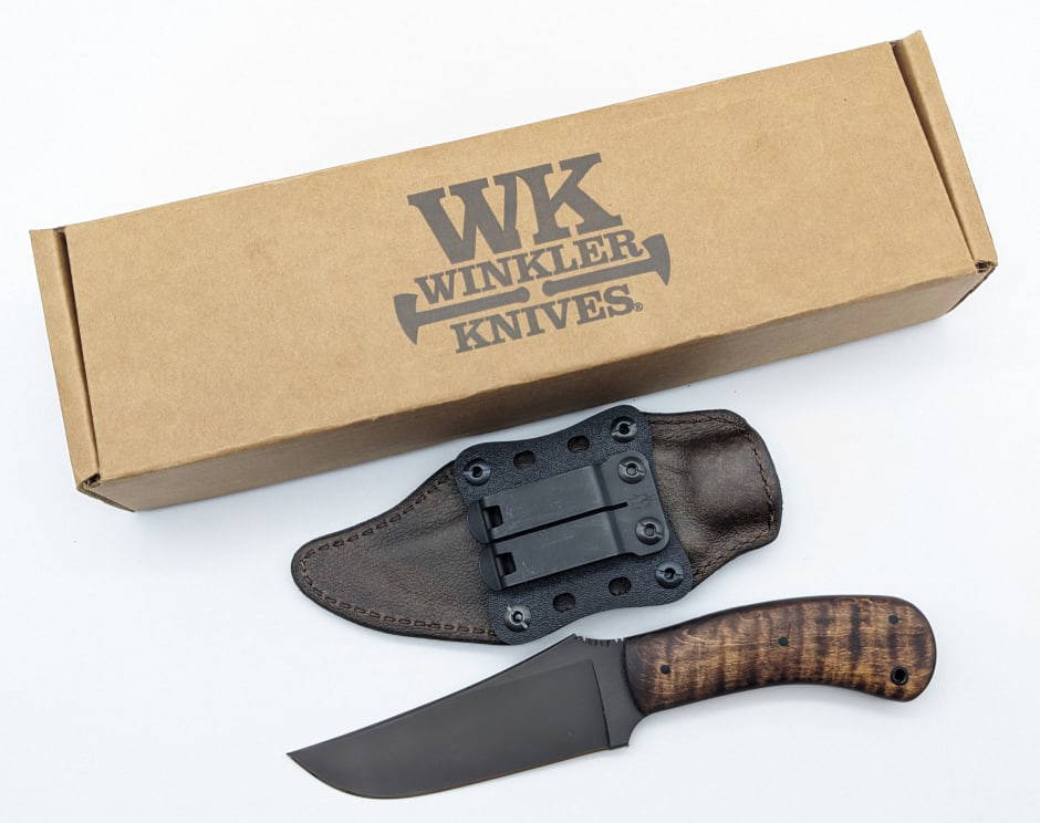 Winkler Knives Dont Tread On Me Etch Belt Knife Auction