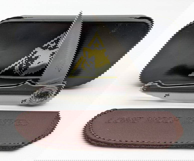 Lone Wolf Paul Perfecto Stainless Steel Folder Knife Auction