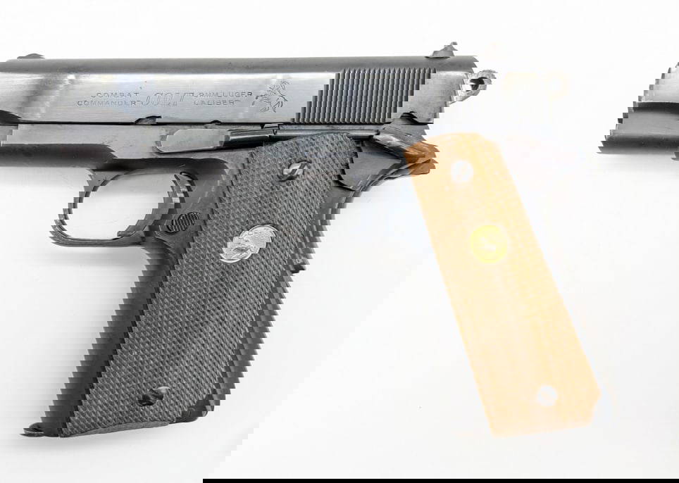 Colt Combat Commander 1911 9mm Semi Auto Pistol Auction