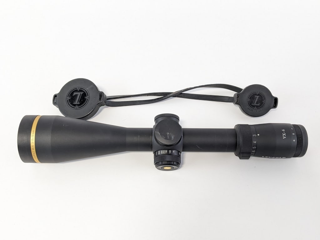 Leupold Vx-6 3-18x50mm Riflescope Auction