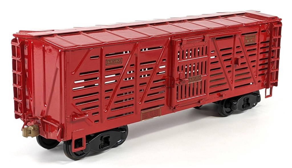 T-reproductions Buddy L Cattle Car Auction