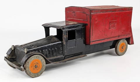 Dinky Pre War No.22d Delivery Van "w.e. Boyce"