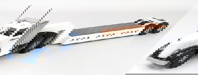 Custom Smith Miller B Mack Truck W/ Dump Trailer Auction