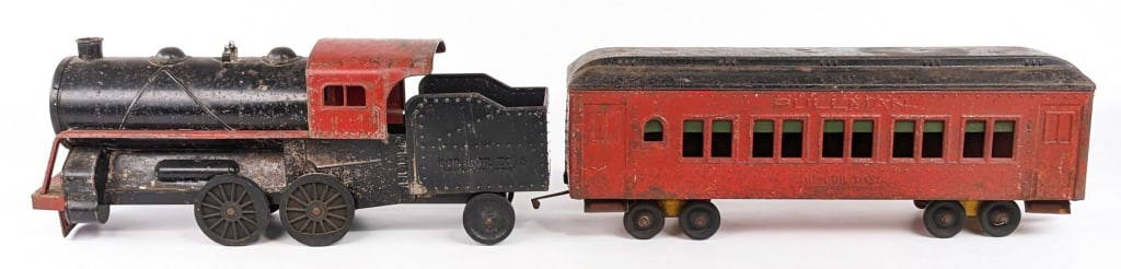 Cor-cor Toys Train Engine & Pullman Car Auction