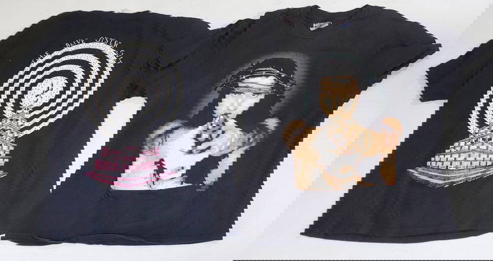 (2) Vintage Blue Oyster Cult And The Cult Shirts Auction