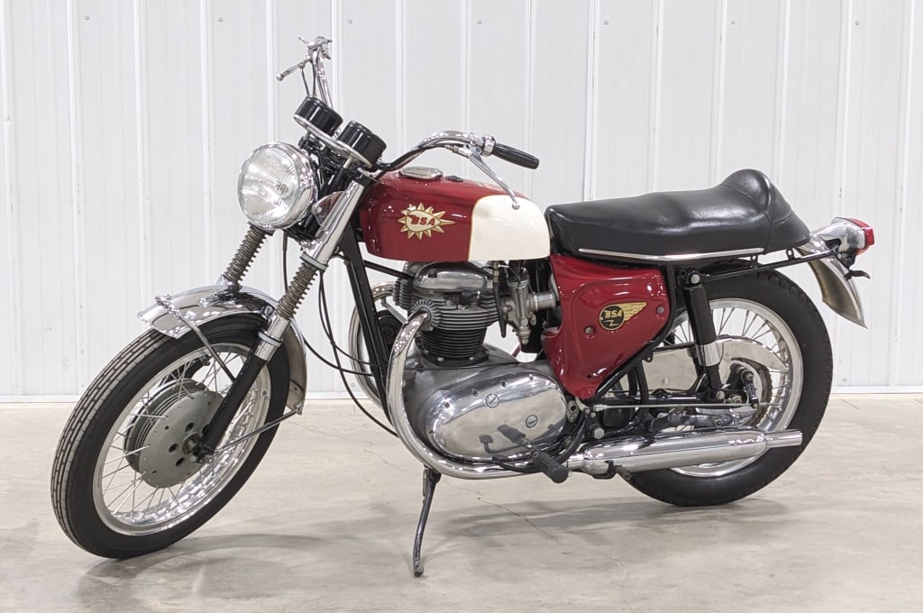 1966 Bsa B25 Starfire Motorcycle Auction