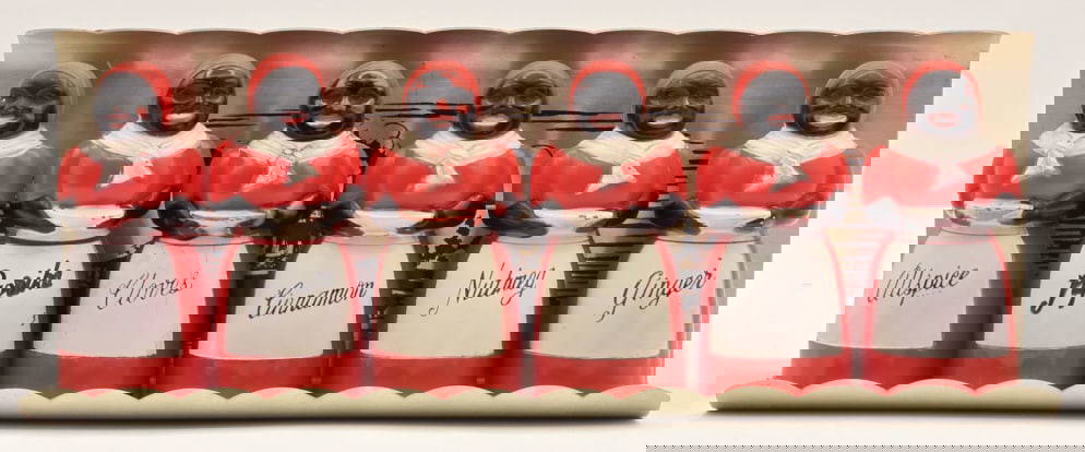 Vintage F&f Aunt Jemima Spice Set With Rack