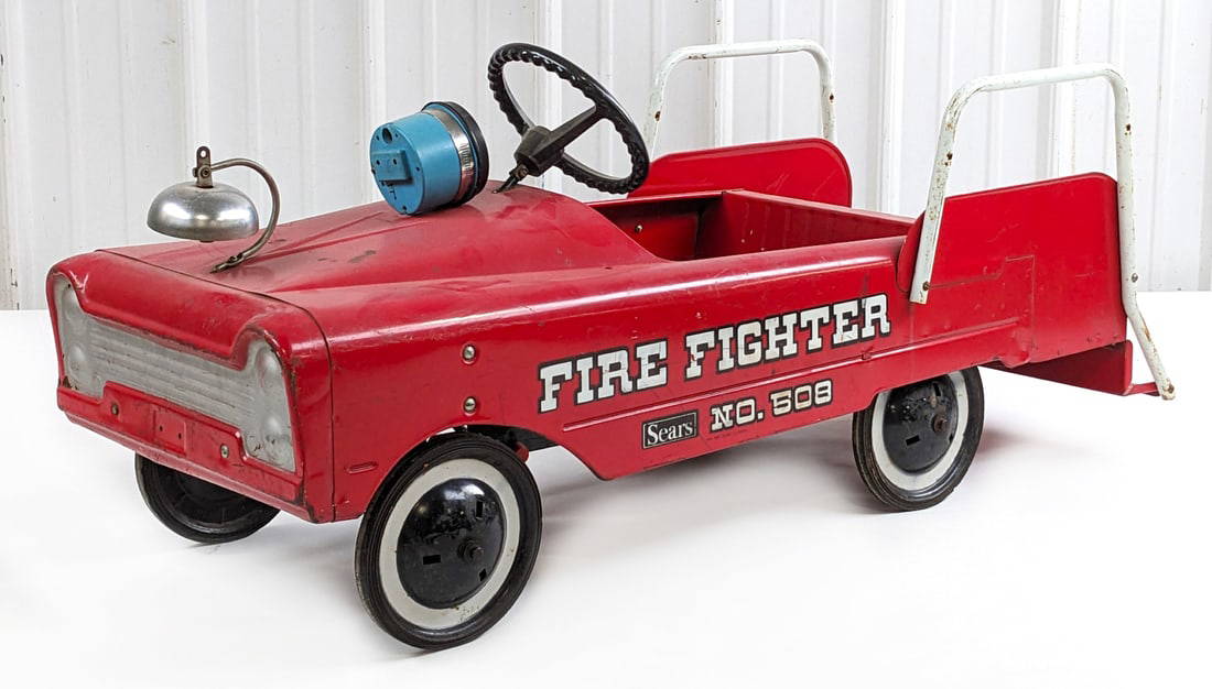 Sears Fire Fighter No. 508 Pedal Car Auction