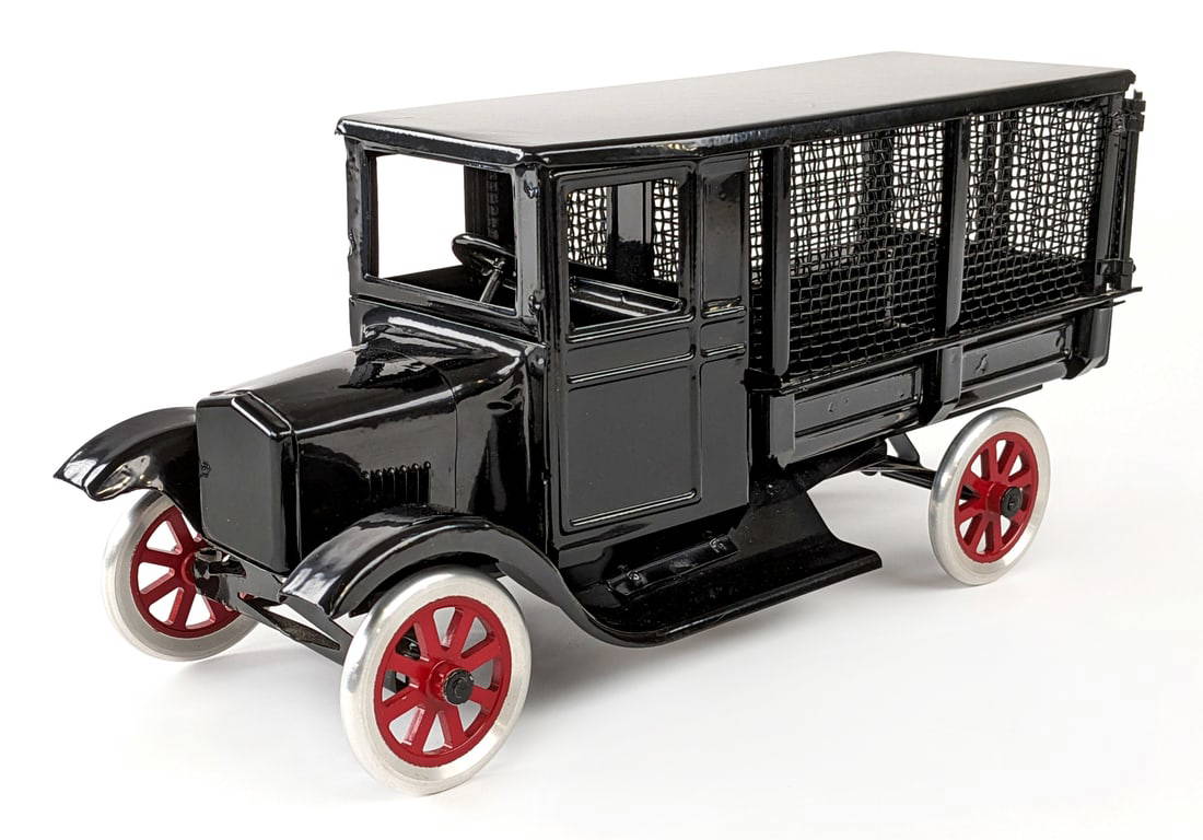 T-reproduction Buddy L Screen Side Mail Flivver Auction