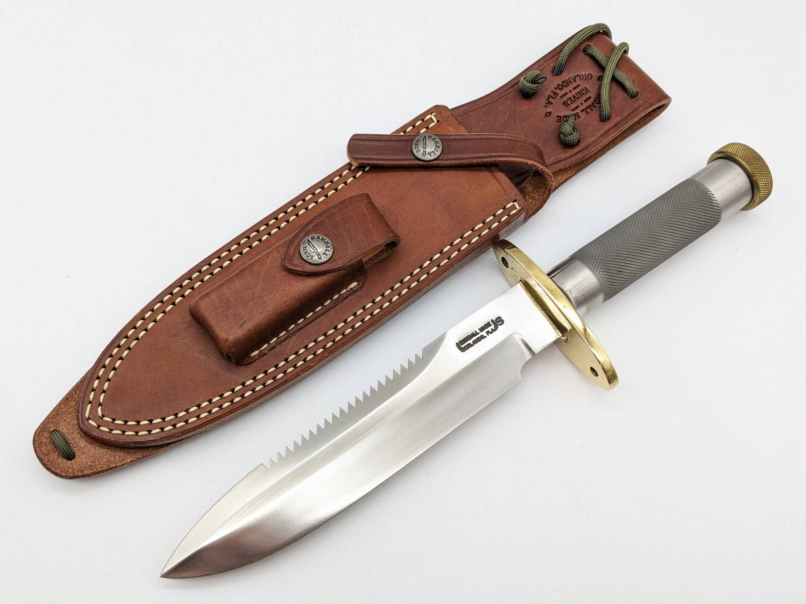Randall Model 18 Attack Survival Knife W/ Sheath Auction