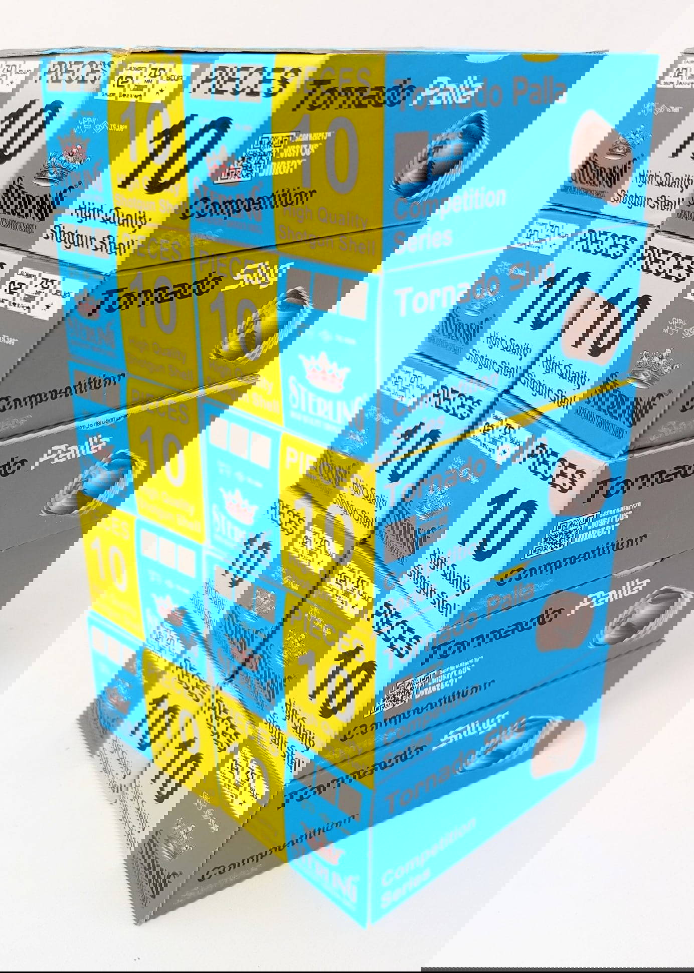 100 Rnd Sterling 12 Ga Tornado 2-3/4in 1oz Slug Shotgun Shells Auction