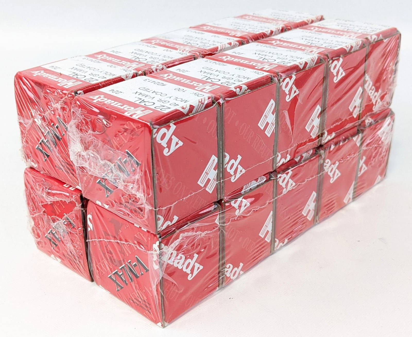 2000 Hornady .22 Cal 40gr V-max Moly Coated Bullets Auction