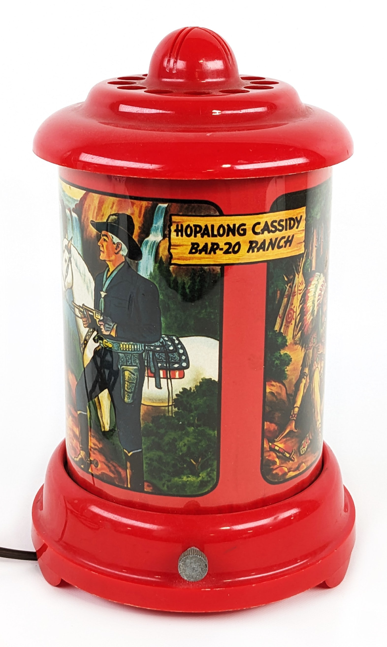 Vintage Hopalong Cassidy Bar-20 Ranch Motion Light Auction