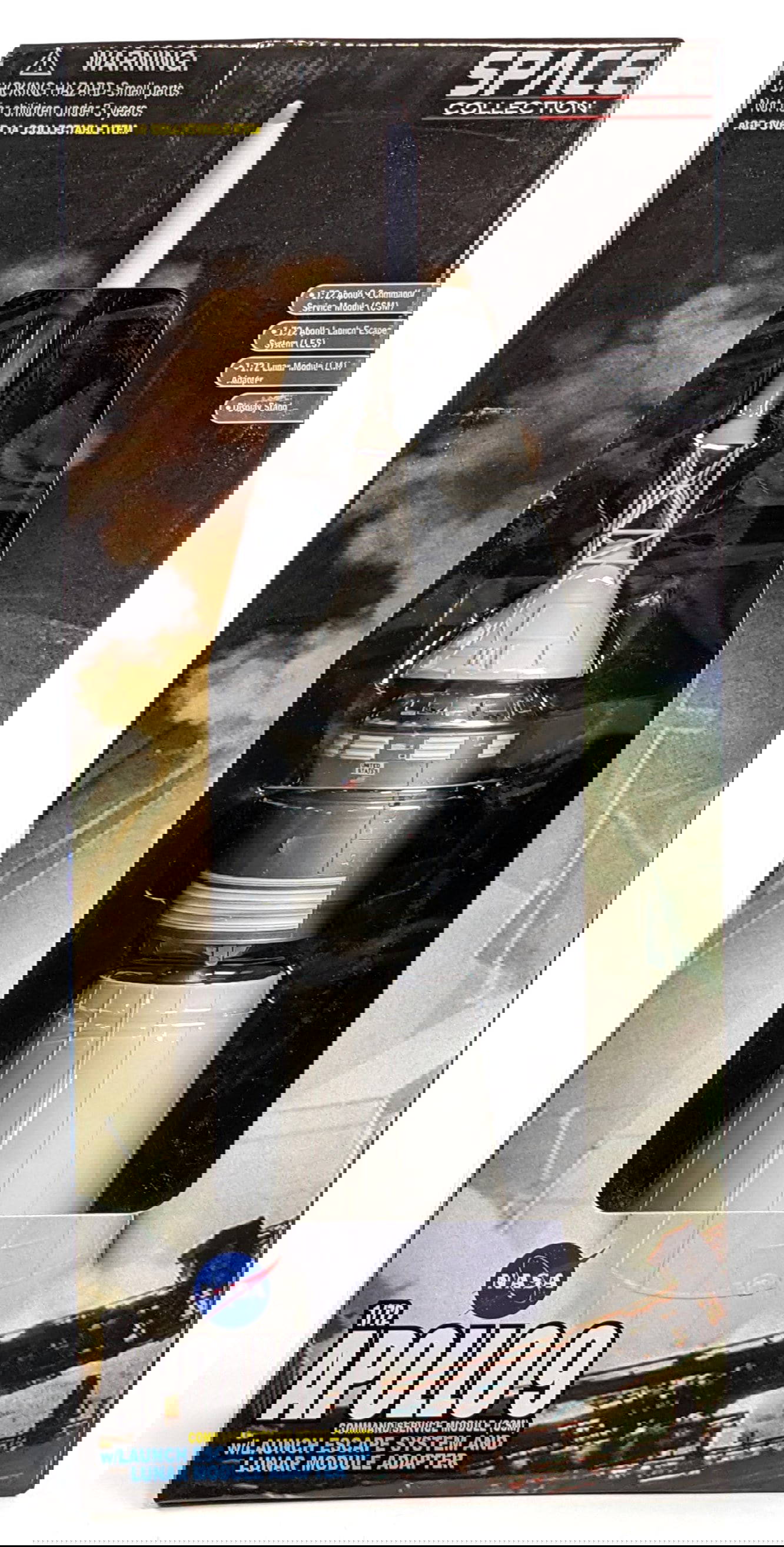 1/72 Dragon Apollo 9 Csm W/ Launch Wscape System And Lunar Module ...