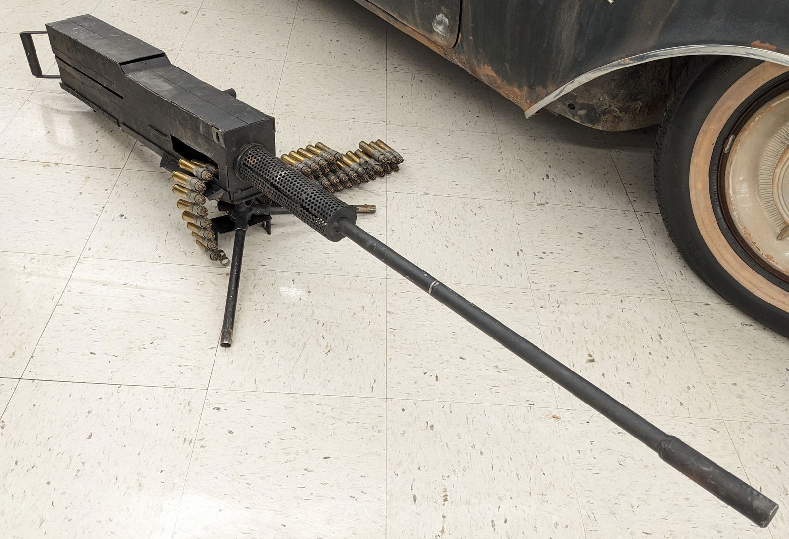 Custom 50cal Ma Deuce Replica Machine Gun Auction