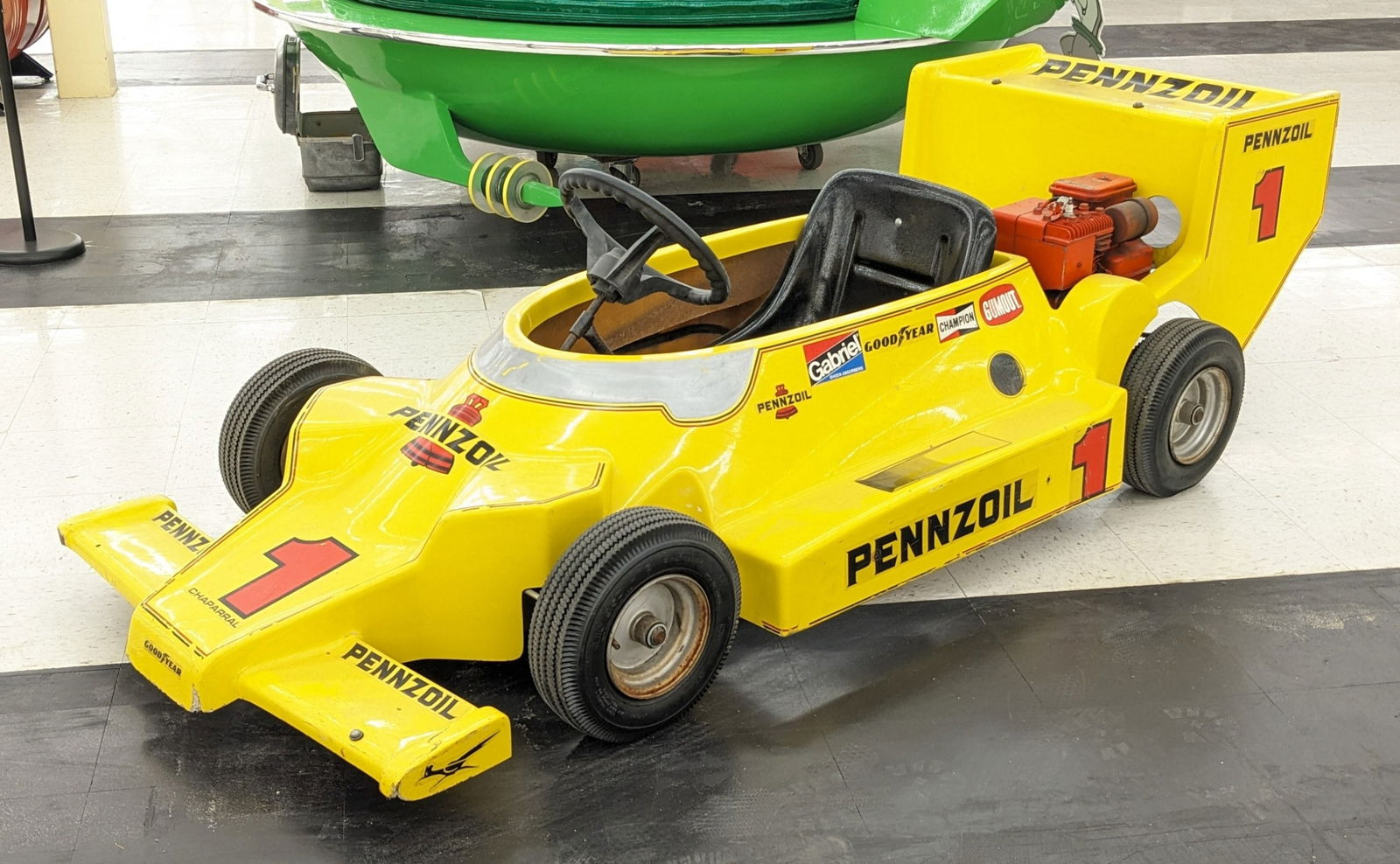 Penzoil Indy Car Go Cart Auction