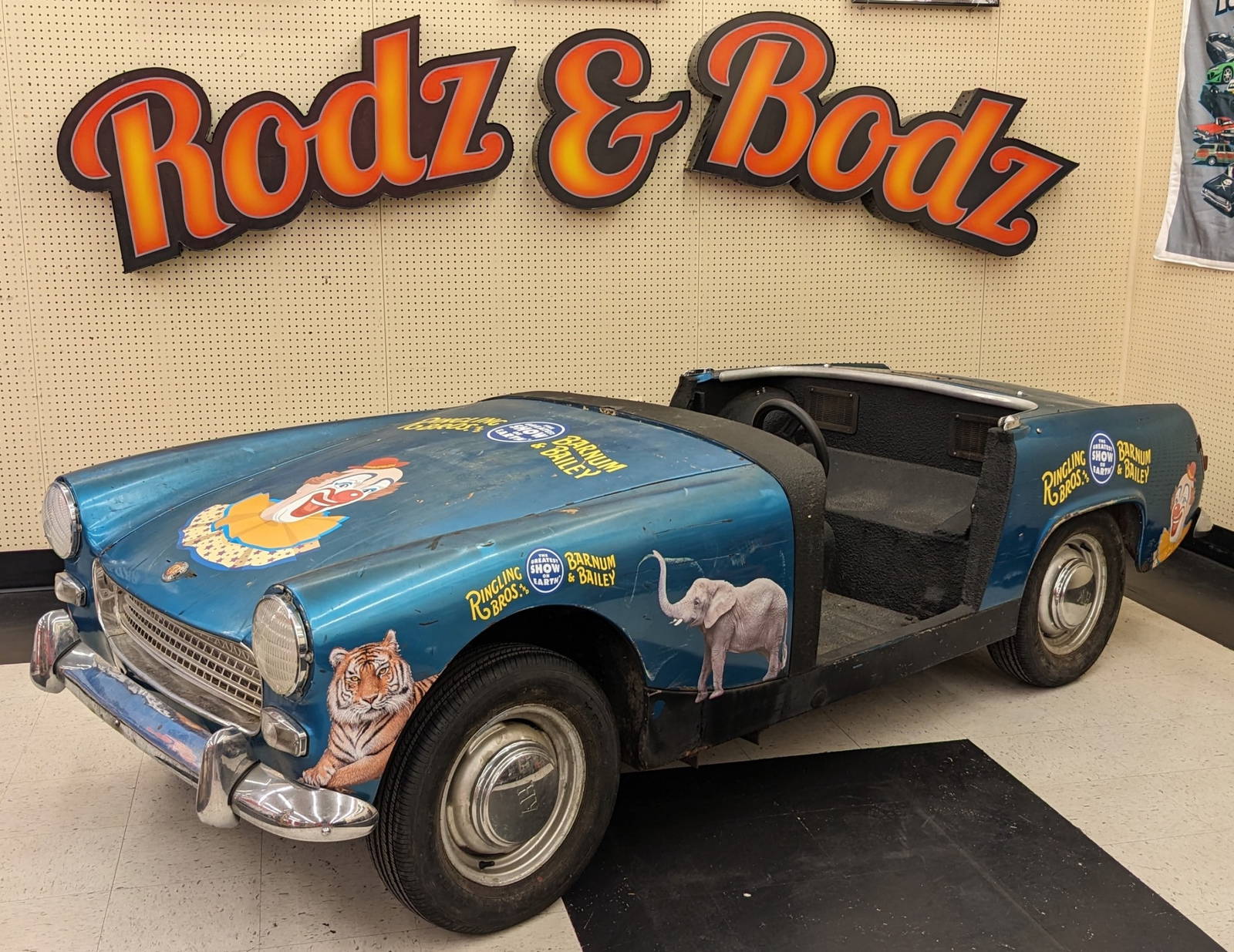 Ringling Bros & Barnum & Bailey 1967 Austin Healey Sprite Mk Ii Auction