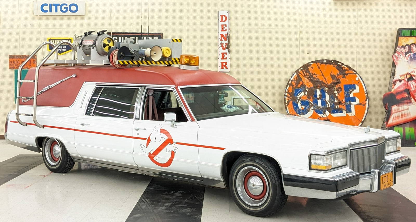2016 Ghostbusters Ecto-1 1984 Cadillac Fleetwood Hearse Auction
