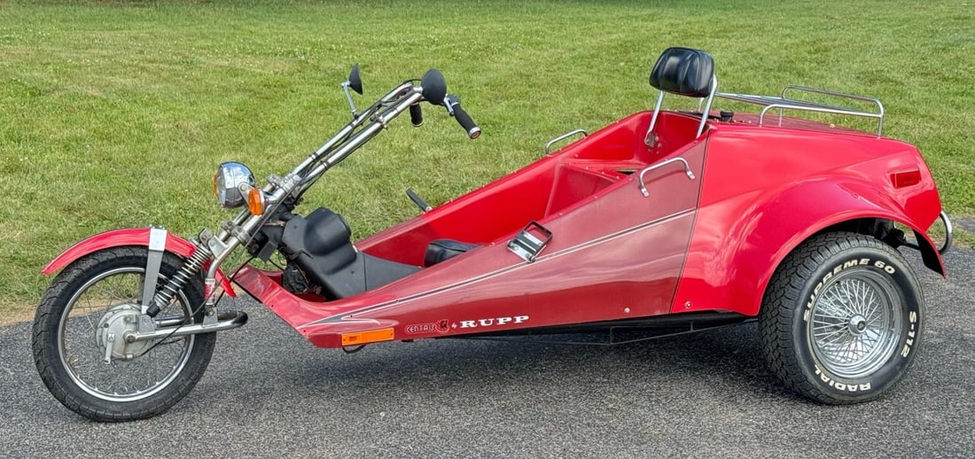 Rare 1975 Rupp Centaur 2-seater Motorcycle Auction