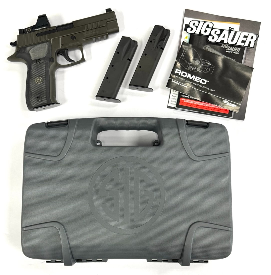 Sig Sauer P226 Legion Rxp 9mm Semi-automatic Pistol In Case - Jul 12 ...