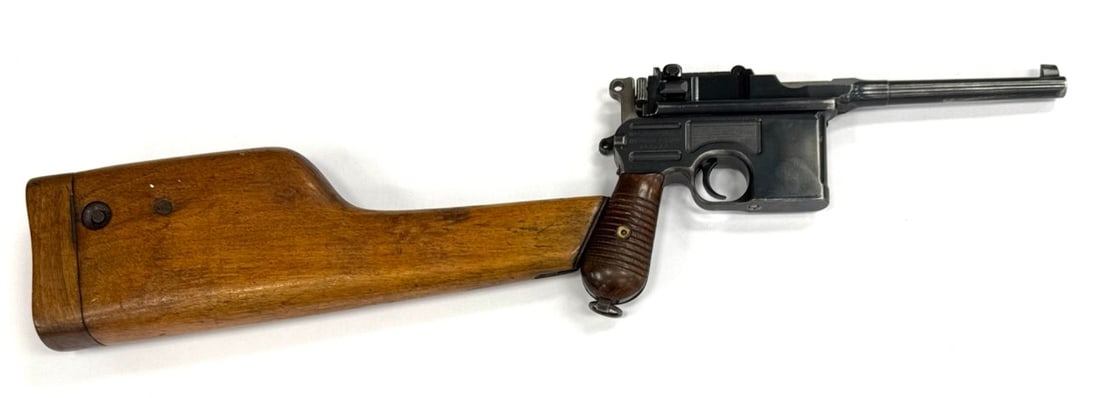 Mauser C96 Broomhandle .7.63mm Semi-automatic Pistol With Wooden ...