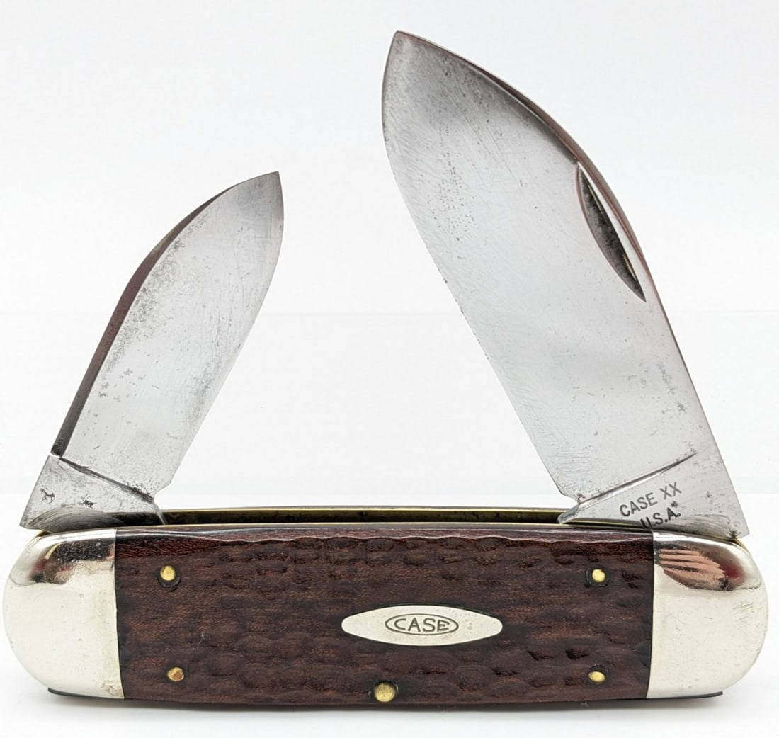 1965-69 Case Xx Wooden Elephants Toe Knife 6250 Auction