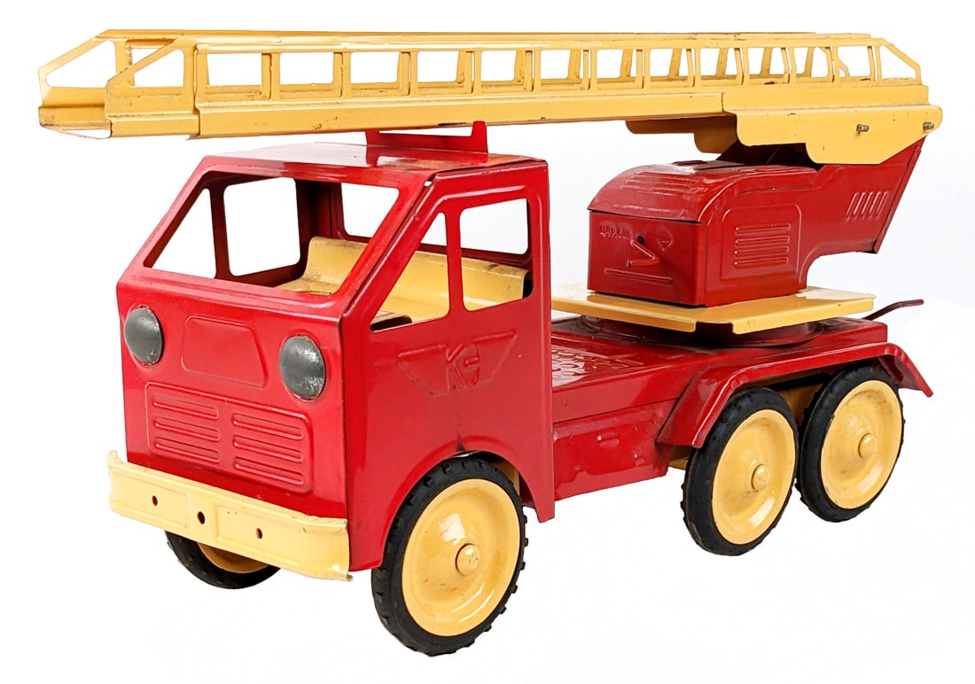 Russian Toy Aerial Ladder Fire Truck Auction